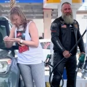 The Biker Who Stopped to Help: How One Kind Gesture Gave a Young Woman ...